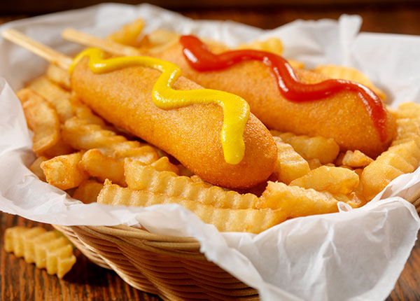 Ellington Farms Turkey Corn Dog | Ben E. Keith - Food Product ...